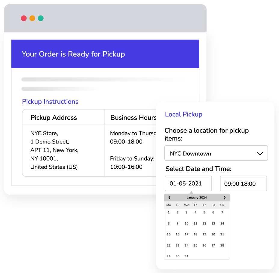 Advanced Local Pickup Pro - WooCommerce
